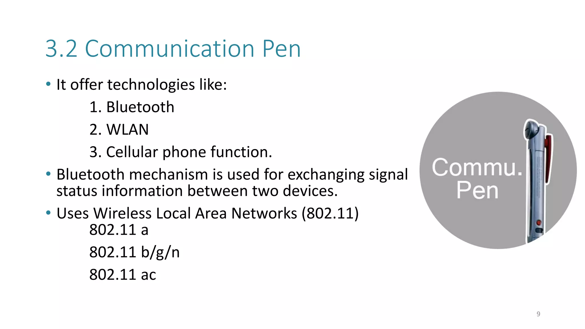 5 Pen PC Technology | PPTX | Computer Peripherals | Computing