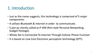 5 Pen PC Technology | PPTX | Computer Peripherals | Computing
