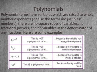 Sparse Matrix and Polynomial | PPT