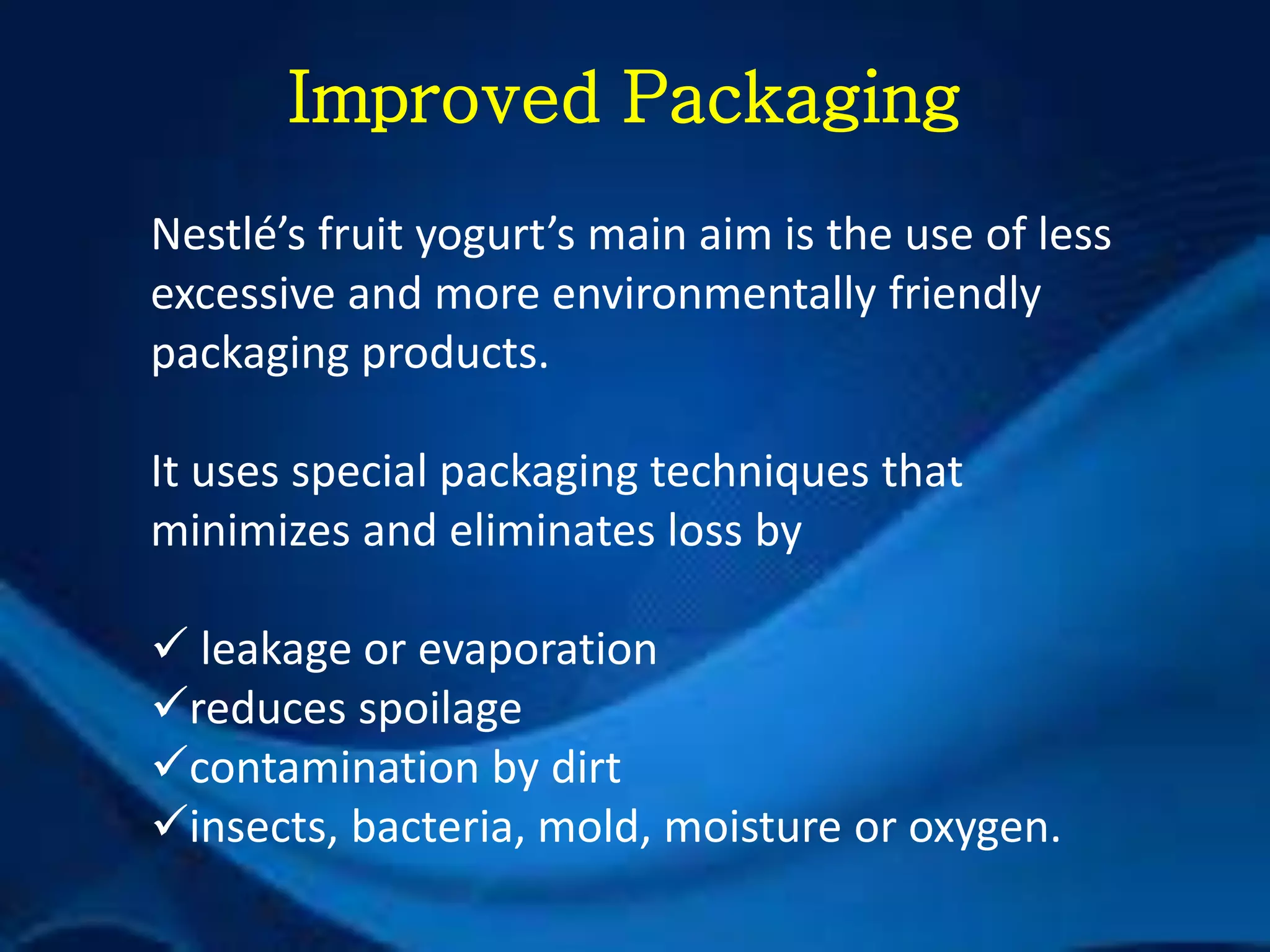 Presentation Fruit Yogurt Relaunch | PPTX