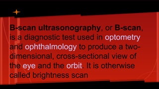 b scan of eye | ODP