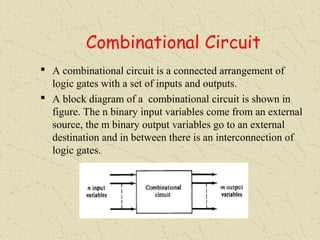 COMBINATIONAL CIRCUITS & FLIP FLOPS | PPT