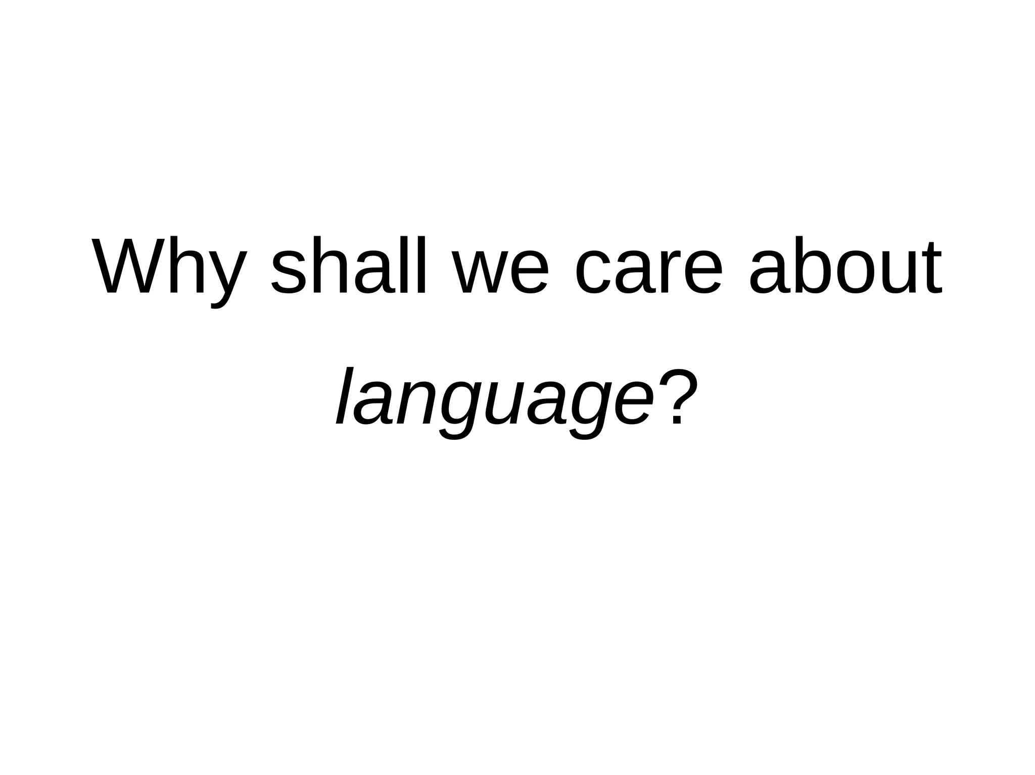 Watch your language, young man! | PDF