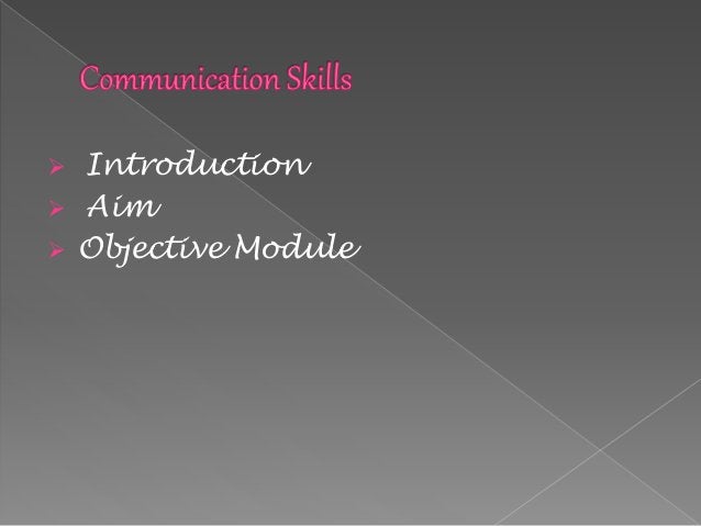 Communication skills | PPT