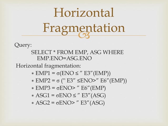Distributed Query Processing | PPTX