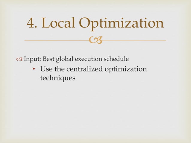 Distributed Query Processing | PPTX