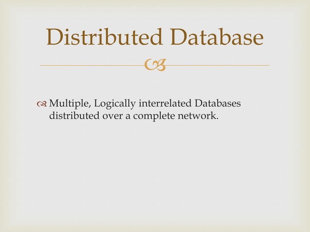 Distributed Query Processing | PPTX