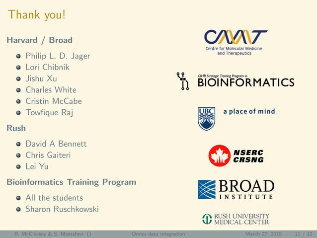 Omics Integration | PPT