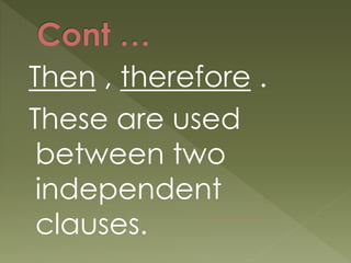 Coordinating Conjunctions | PPTX