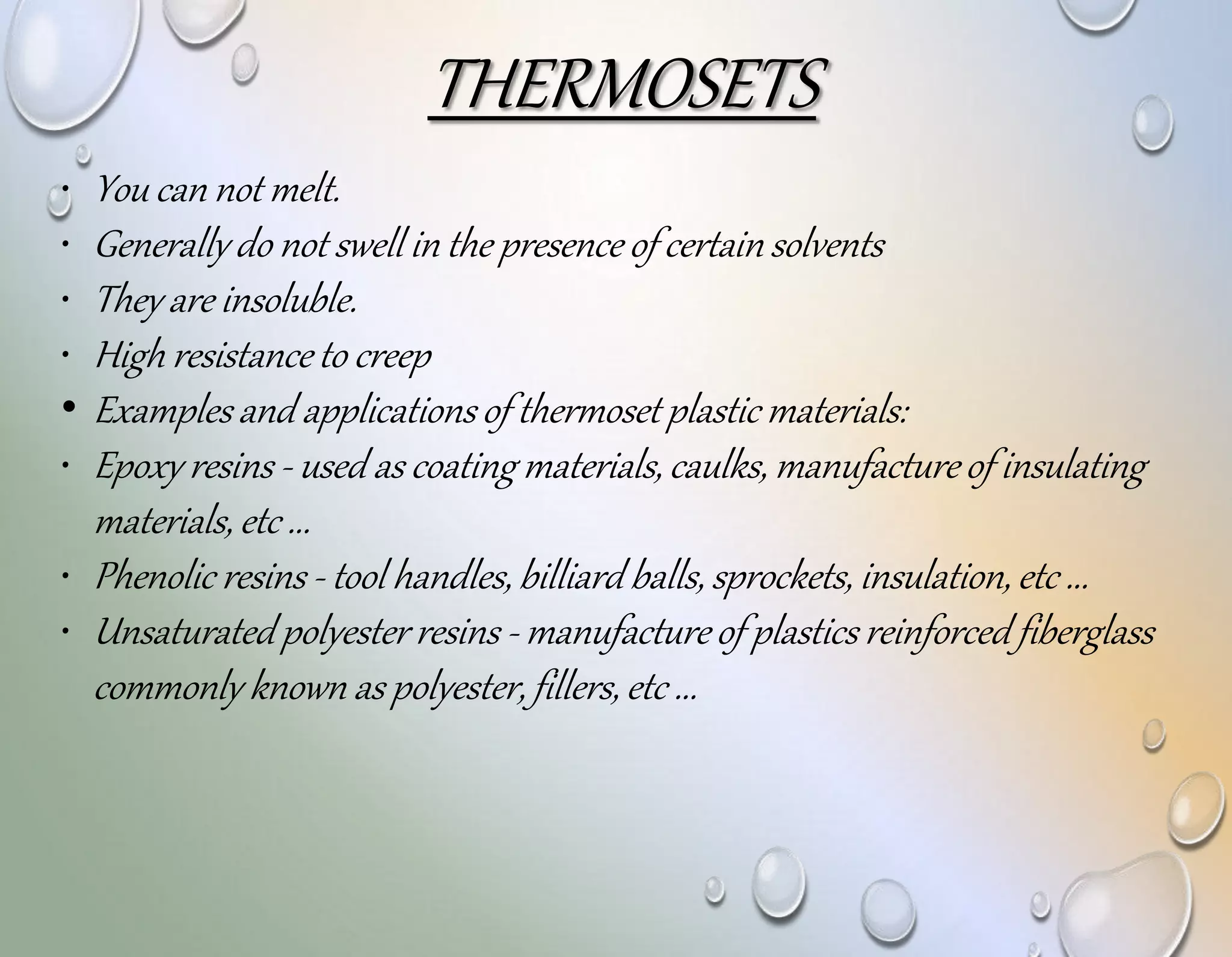 Plastic and Polymers | PPTX