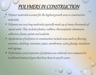 Plastic and Polymers | PPTX