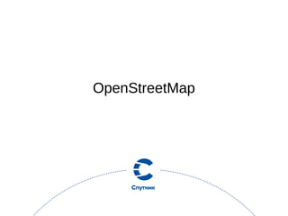 OpenStreetMap в Спутник.Картах | PPT