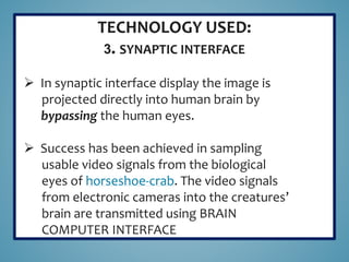 screen-less displays | PPTX