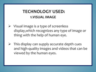 screen-less displays | PPTX