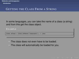 Reflection and Introspection | PDF | Programming Languages | Computing