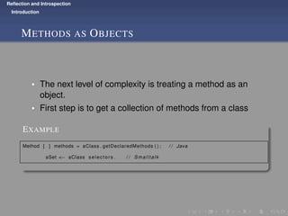 Reflection and Introspection | PDF | Programming Languages | Computing
