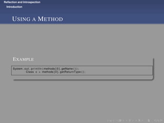Reflection and Introspection | PDF | Programming Languages | Computing