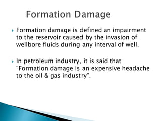 Formation Damge | PPTX