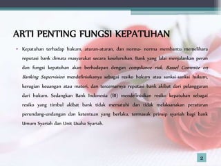 Kepatuhan dan Hukum Perbankan | PPTX