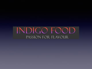 Indigo Food Event Caterers UK | PDF