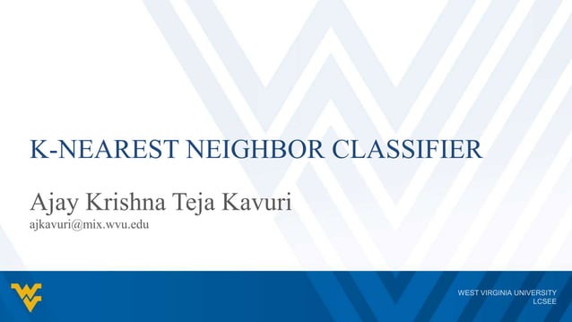 KNN | PPTX | Computing | Technology & Computing