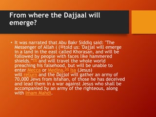 Dajjal - The Dark Messiah | PPTX
