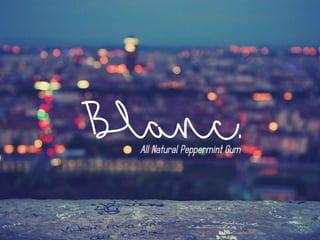 Blanc Presentation | PPTX