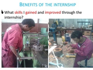 My internship presentation | PPTX