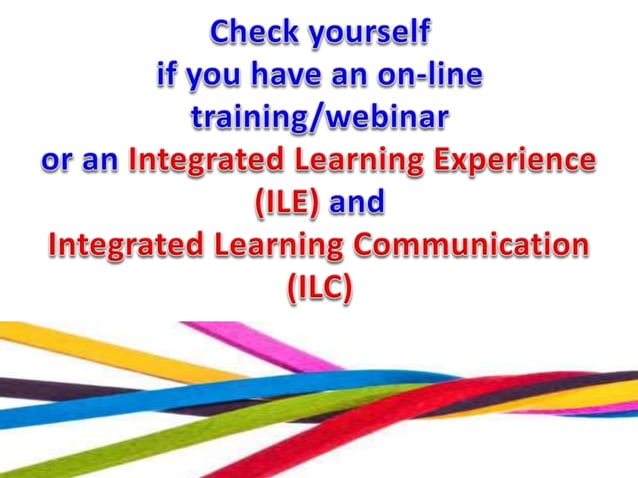 Creating an Integrated Learning Experience | PPTX