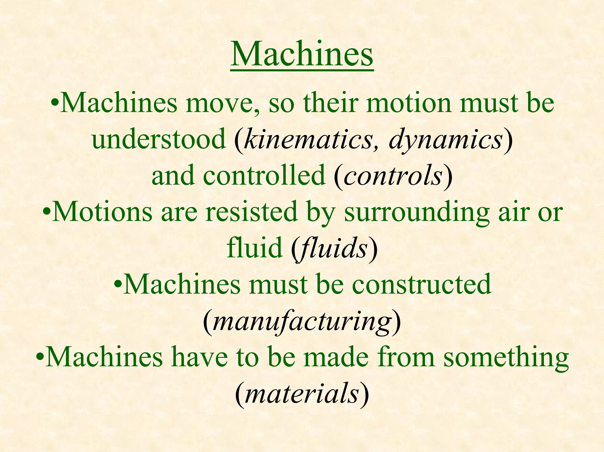 Presentation of Mechanical | PDF