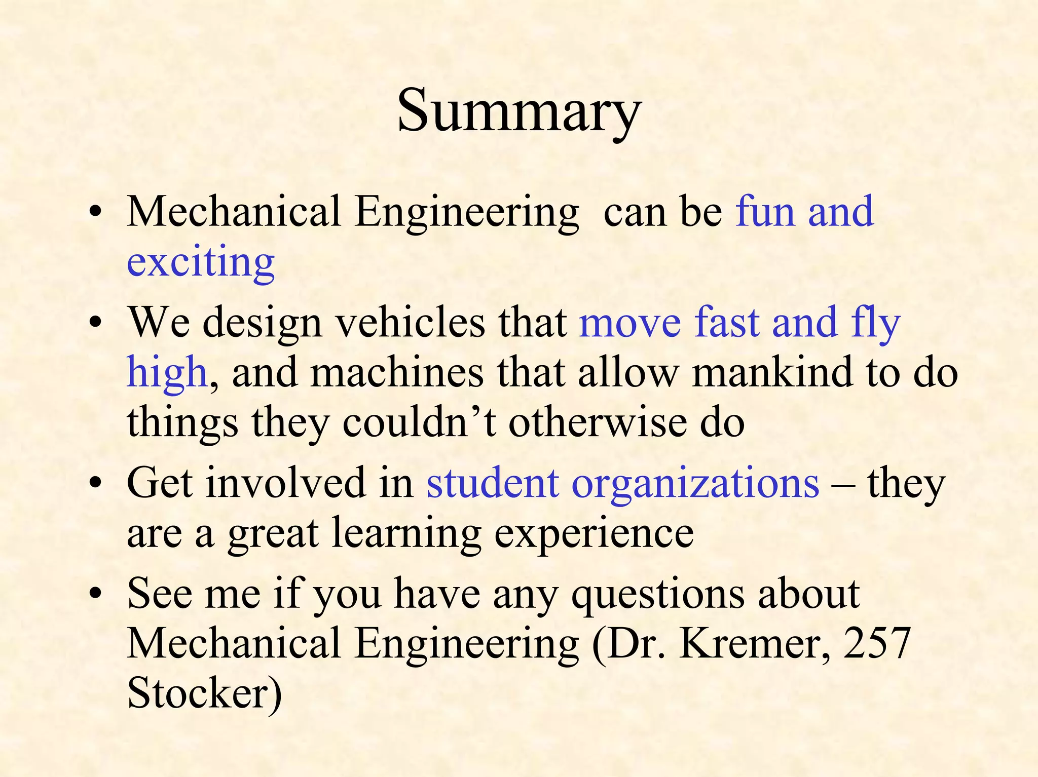 Presentation of Mechanical | PDF | Physics | Science