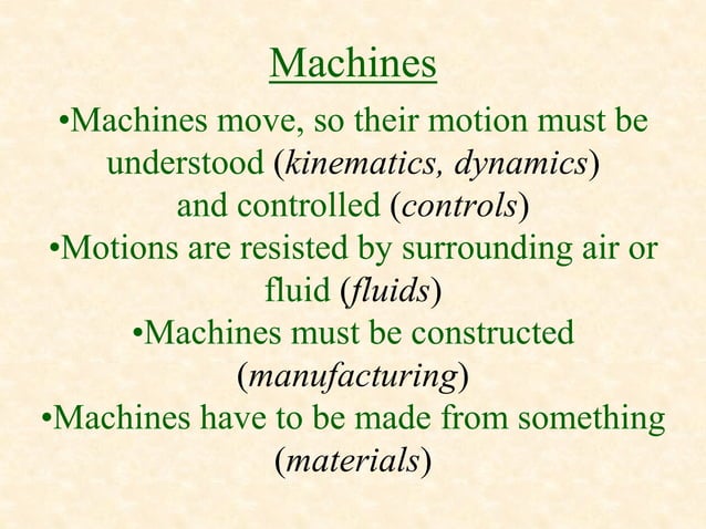 Presentation of Mechanical | PDF | Physics | Science