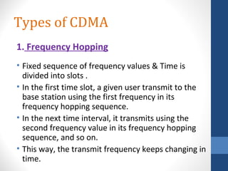 Presentation on CDMA | PPT