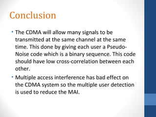 Presentation on CDMA | PPT
