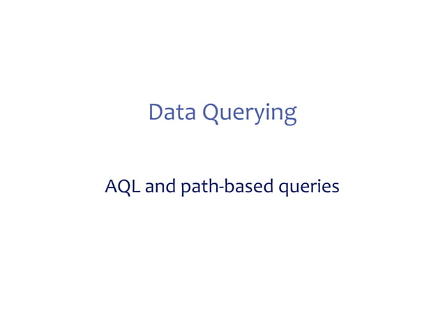 Design and implementation of Clinical Databases using openEHR | PPT