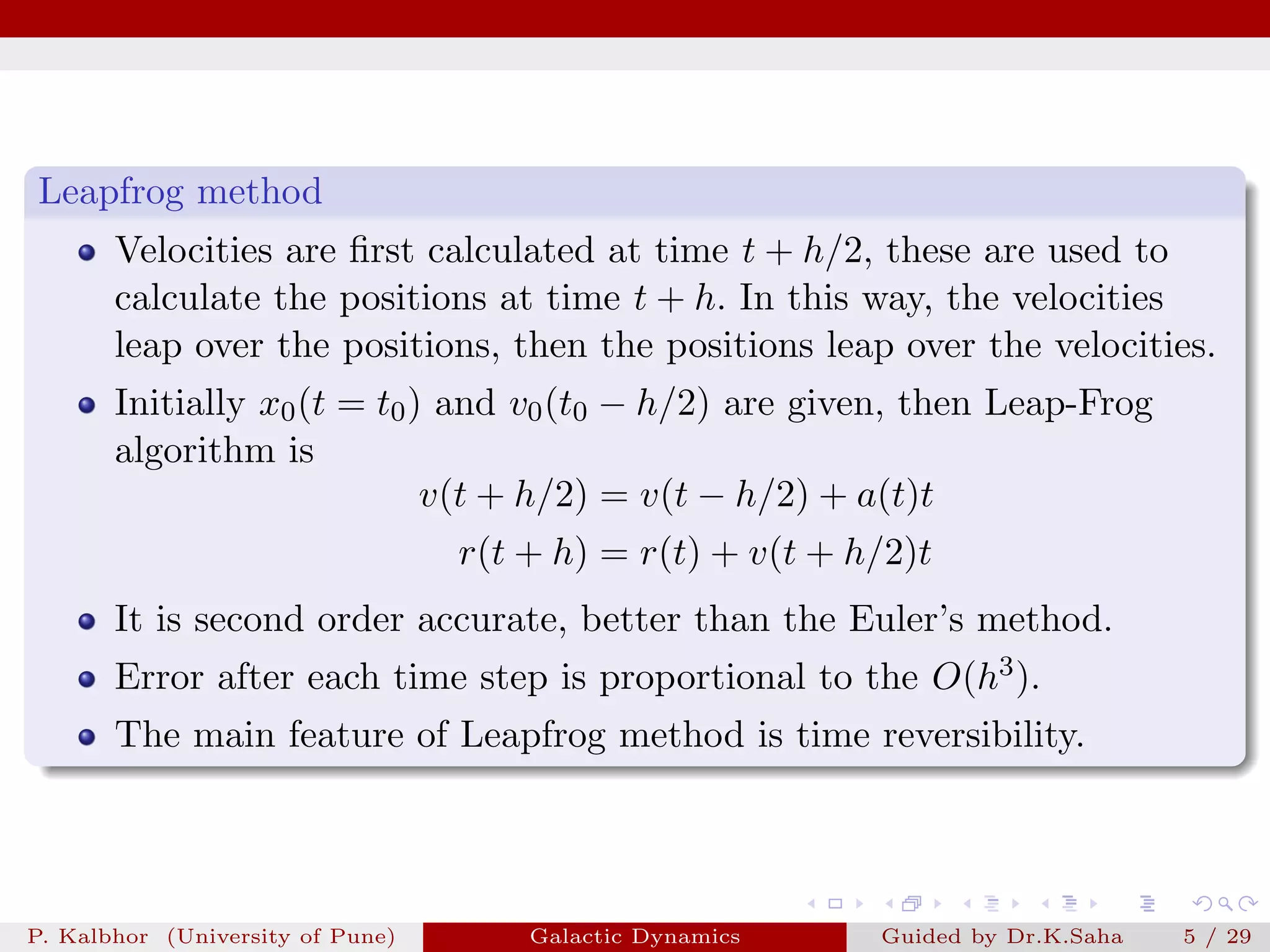 Galalactic Dynamics- Orbits in a Logarithmic Dark Matter Halo Potential | PPT