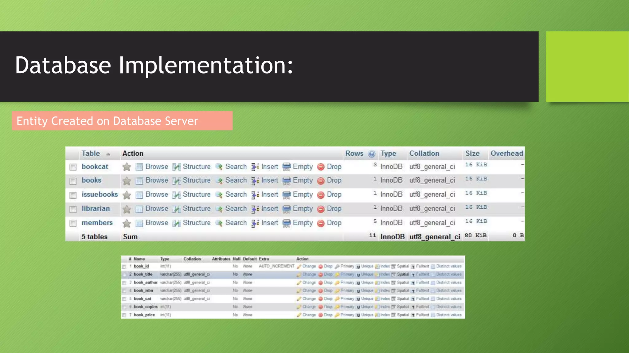 Life cycle of Database Management System Development | PPTX