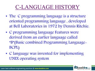 Presentation | PPTX | Programming Languages | Computing