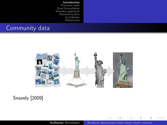 Surface Reconstruction From Point Clouds Using Optimal Transportation Ppt