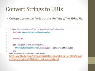 Linked Data, Labels, URIs | PPTX