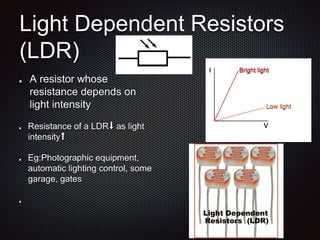 Presentation on electrical resistance | PPTX