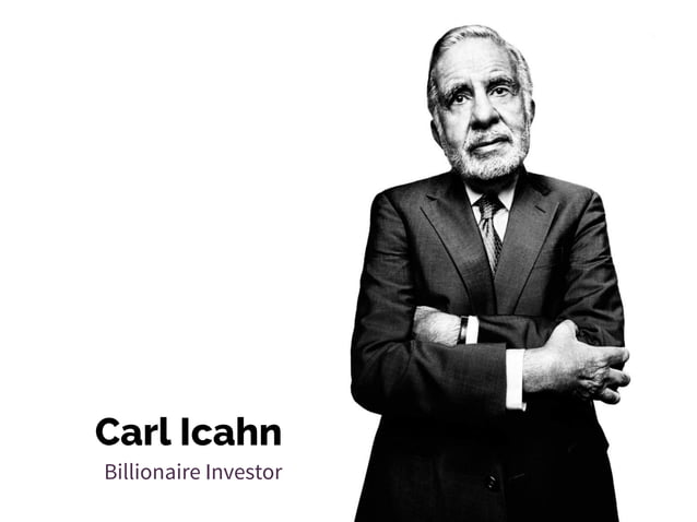 Icahn | PDF | Stocks and Bonds | Personal Investing