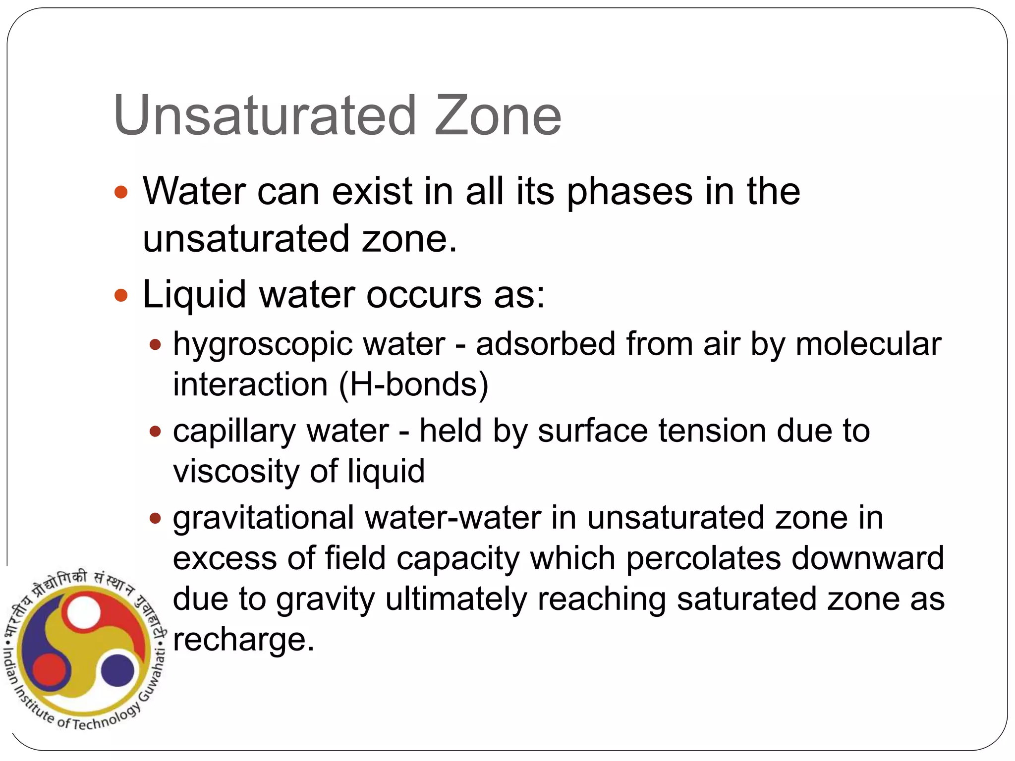 subsurface water | PPTX
