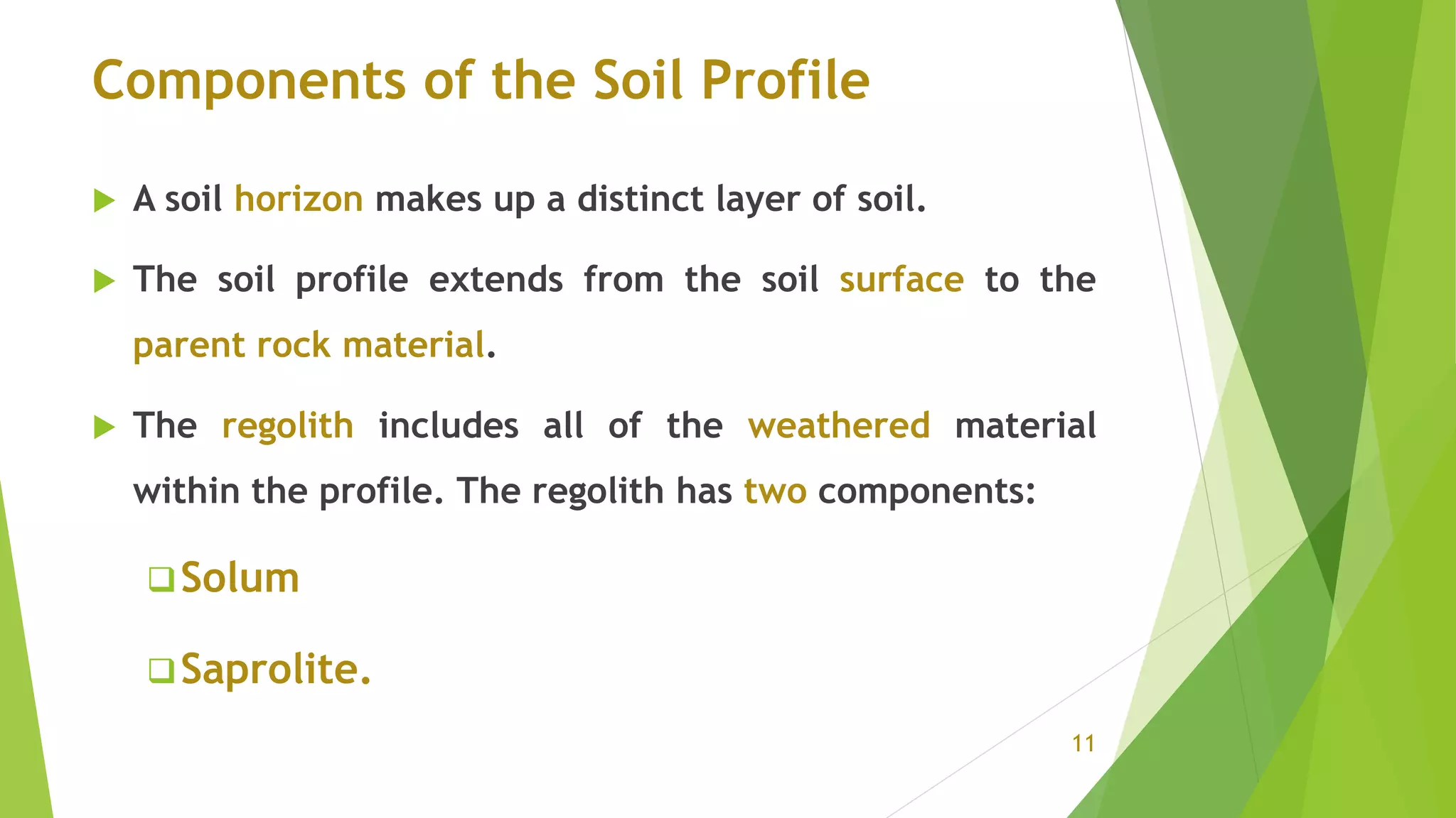 Soil Profile | PPTX