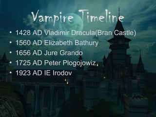 Vampires | PPT