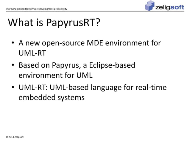 PapyrusRT: Modelling and Code Generation | PPT