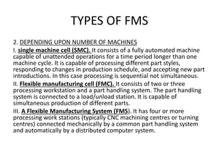 Flexible manufacturing systems (FMS) | PPTX