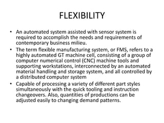 Flexible manufacturing systems (FMS) | PPTX