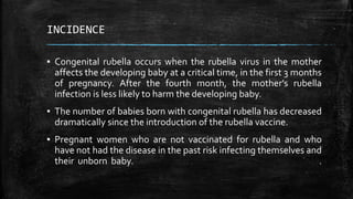 CONGENITAL RUBELLA SYNDROME | PPTX