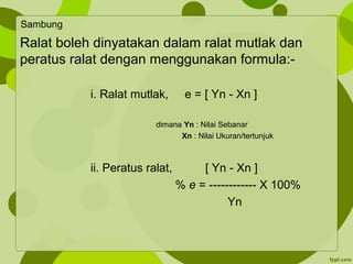 Konsep Pengukuran | PPT